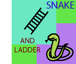 Logo for my Snakes and ladders | Devpost