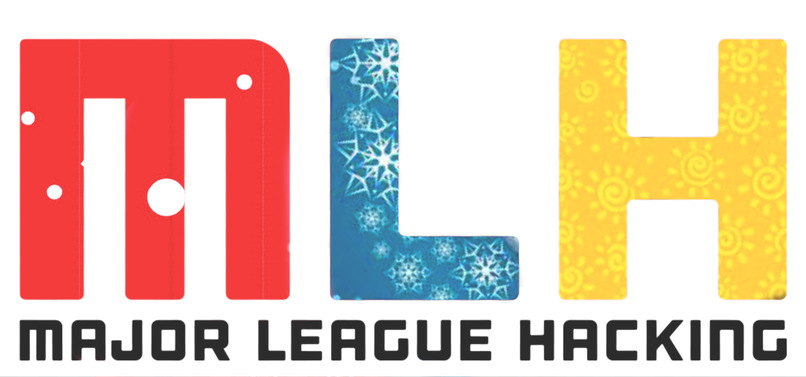 Christmas themed MLH Logo | Devpost