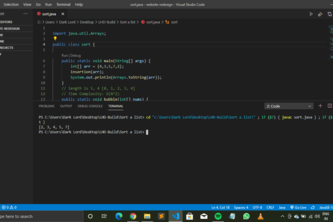 List sorting algorithm | Devpost