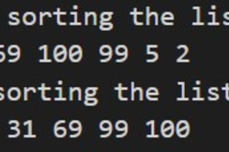 Sorting list | Devpost