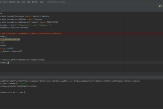 Encrypt Password Devpost
