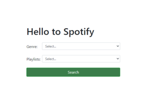 Spotify Music Api | Devpost