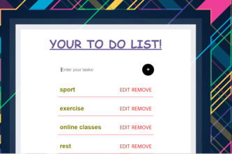 TO-DO-LIST | Devpost