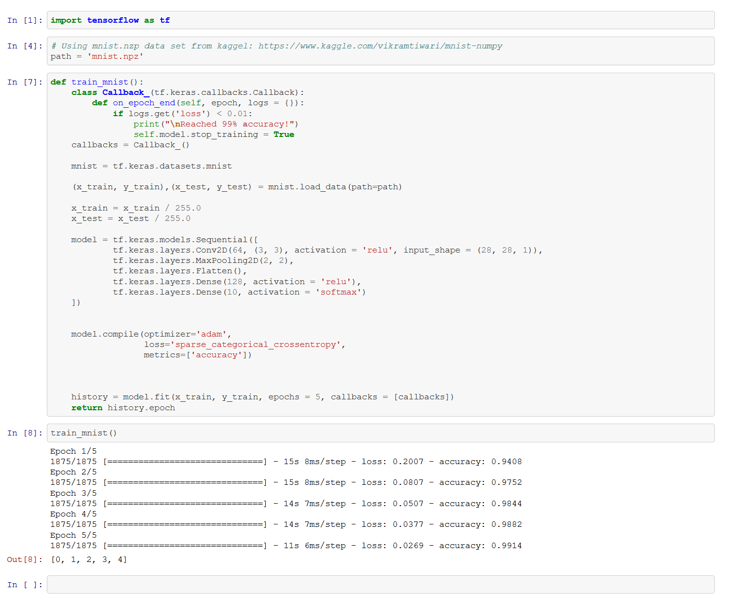 Written Digits Recongnition With Mnist Data Set Devpost