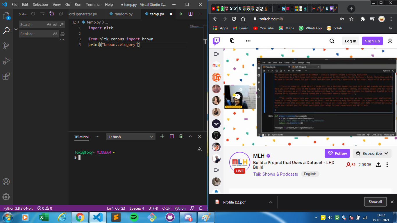 build something that use dataset | Devpost