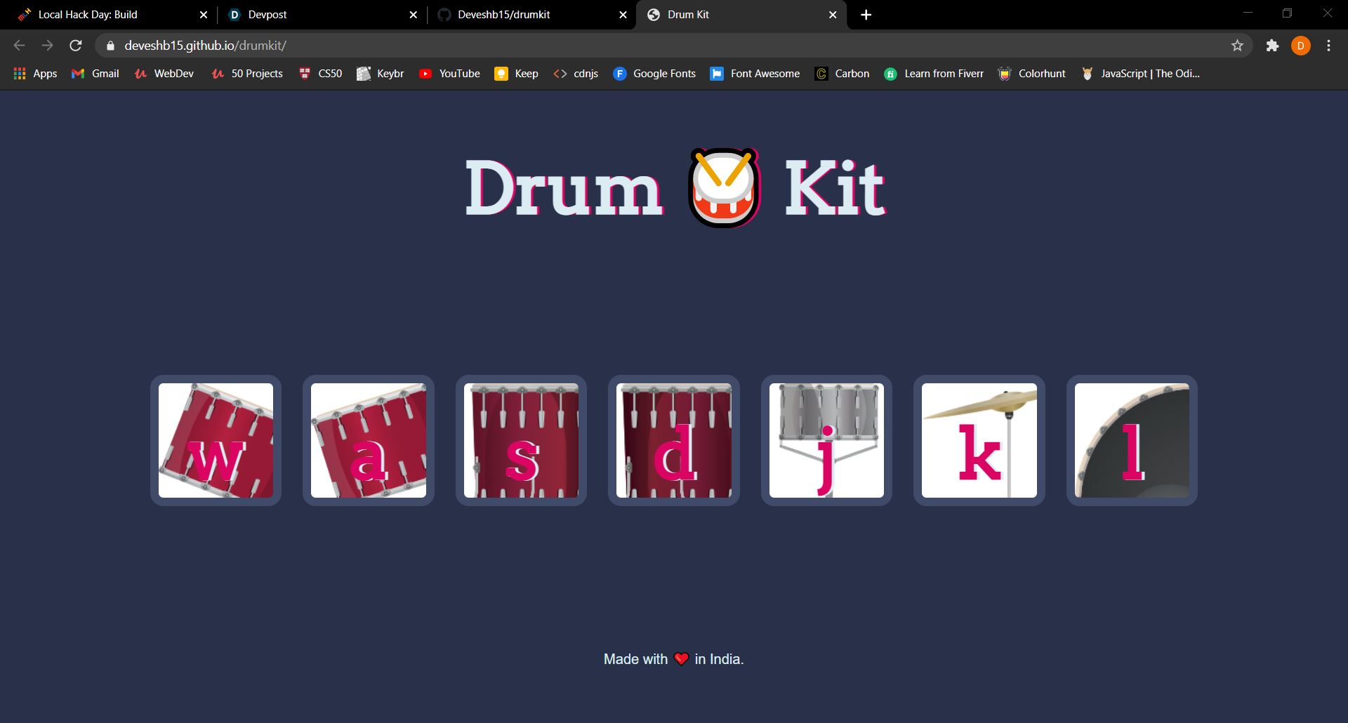 Drum Kit | Devpost