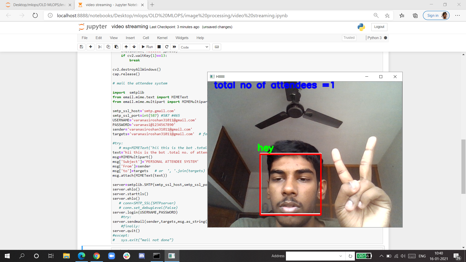 Attendance counting system with computer vision | Devpost