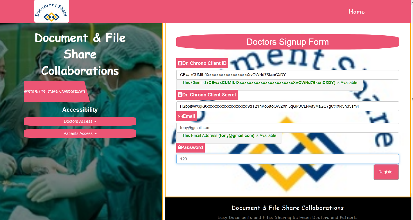 Document Share | Devpost