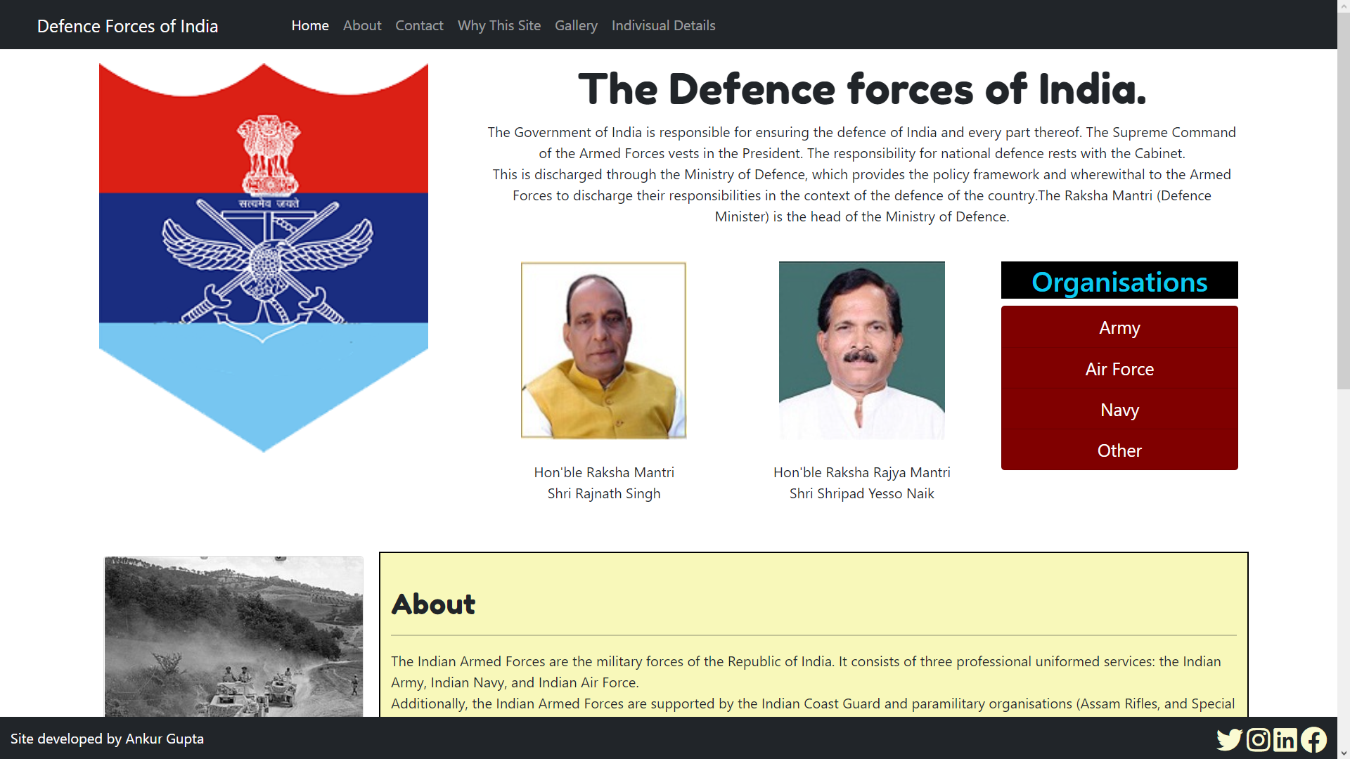Defence forces of India | Devpost