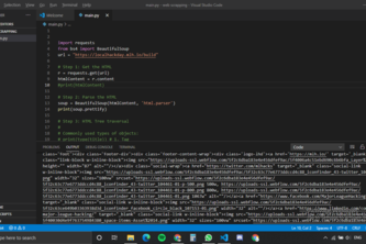 Web Scrapping using Python | Devpost