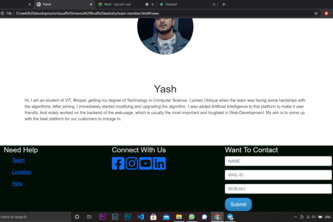 using Bootstrap | Devpost
