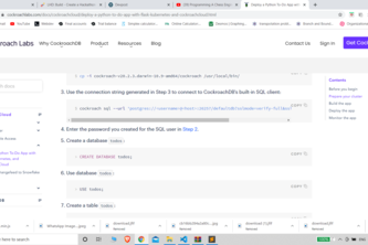 cockroach DB | Devpost