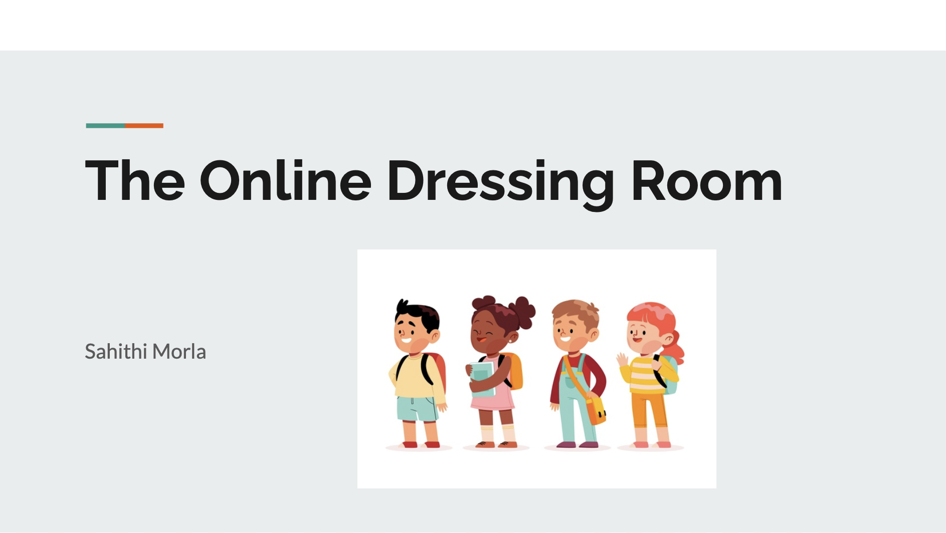The Online Dressing Room | Devpost