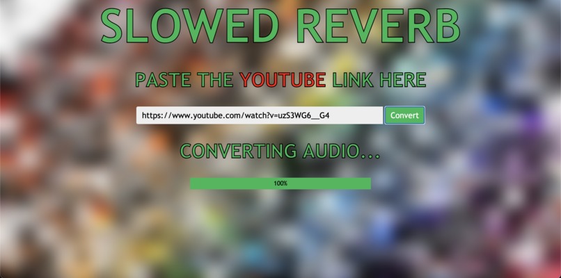 Slowed and Reverb Audio Generator | Devpost
