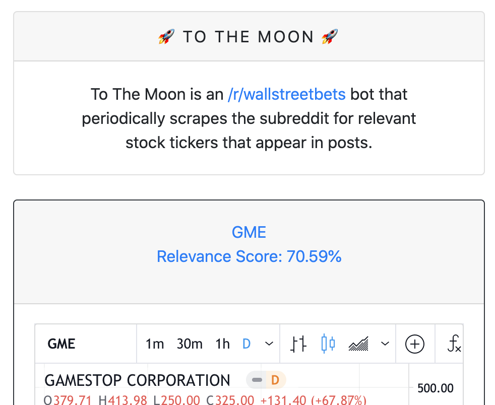 To The Moon | Devpost
