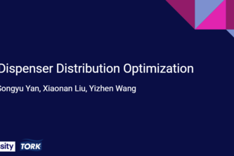 Dispenser Distribution Optimization | Devpost
