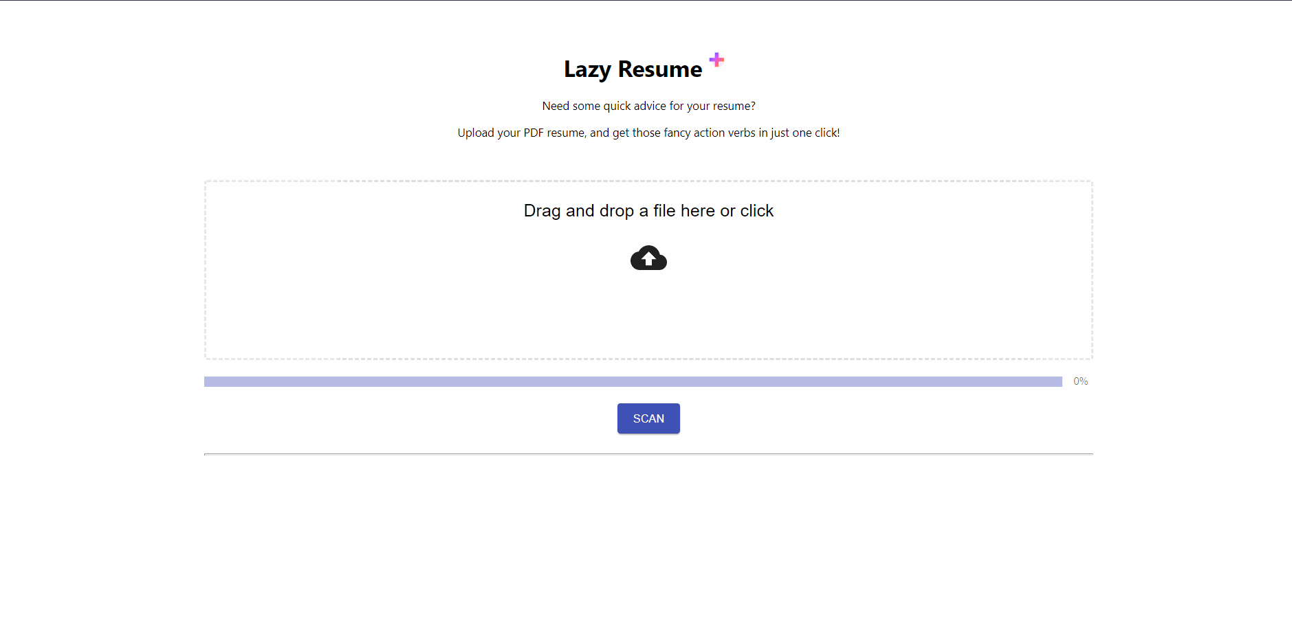 Lazy Resume | Devpost