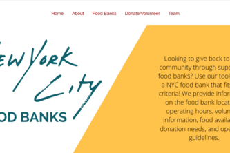 NYC Food Banks | Devpost