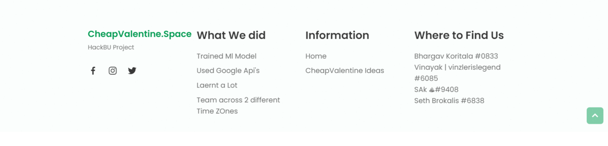 CheapValentine.Space | Devpost