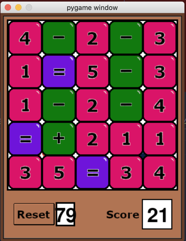 Arithmetic Bejeweled | Devpost