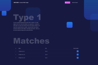 Matcher | Devpost