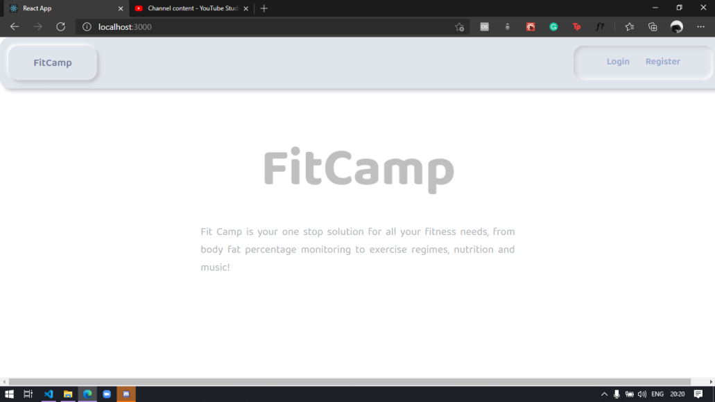 Fit Camp | Devpost