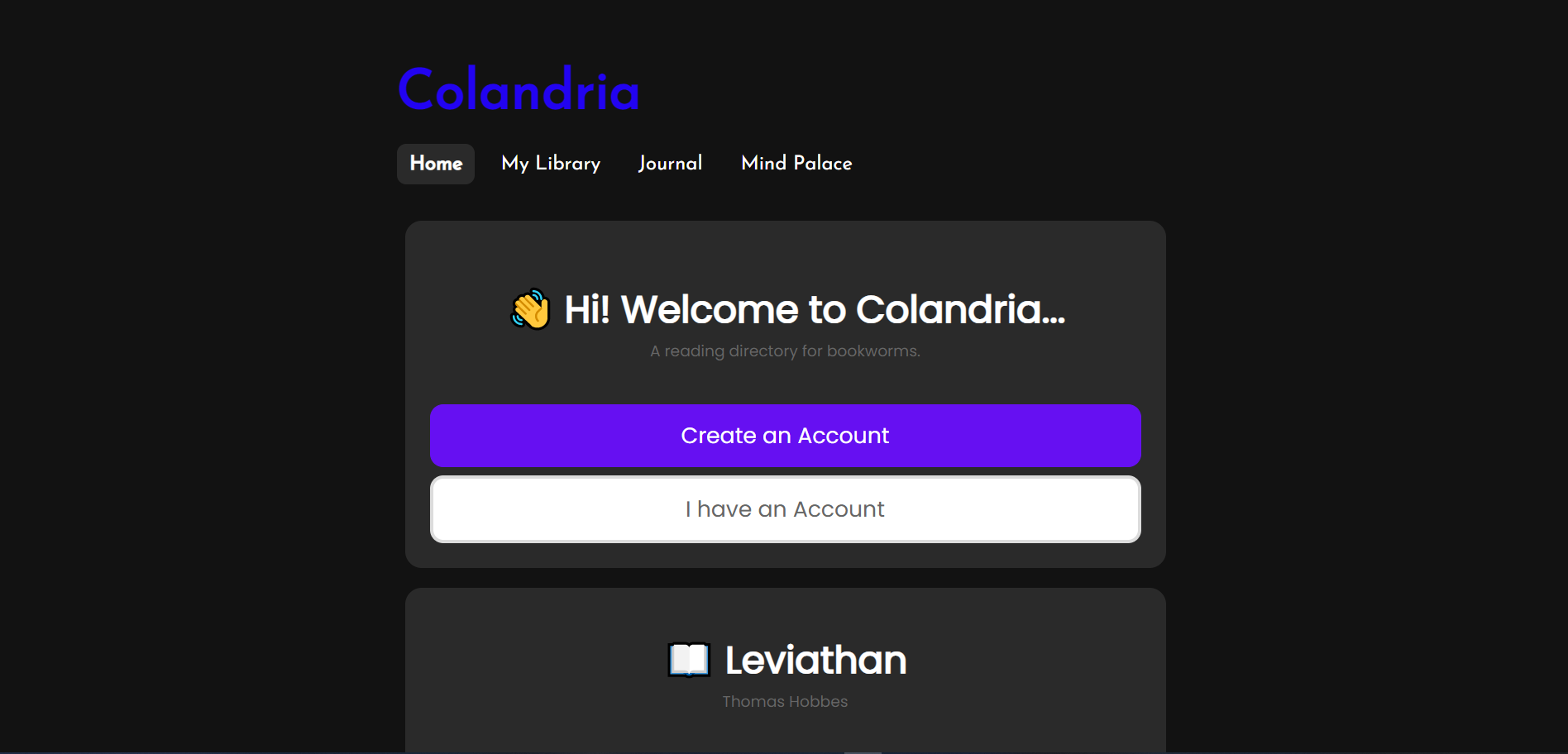 Colandria | Devpost