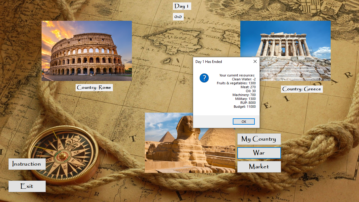 Economy Country Game | Devpost