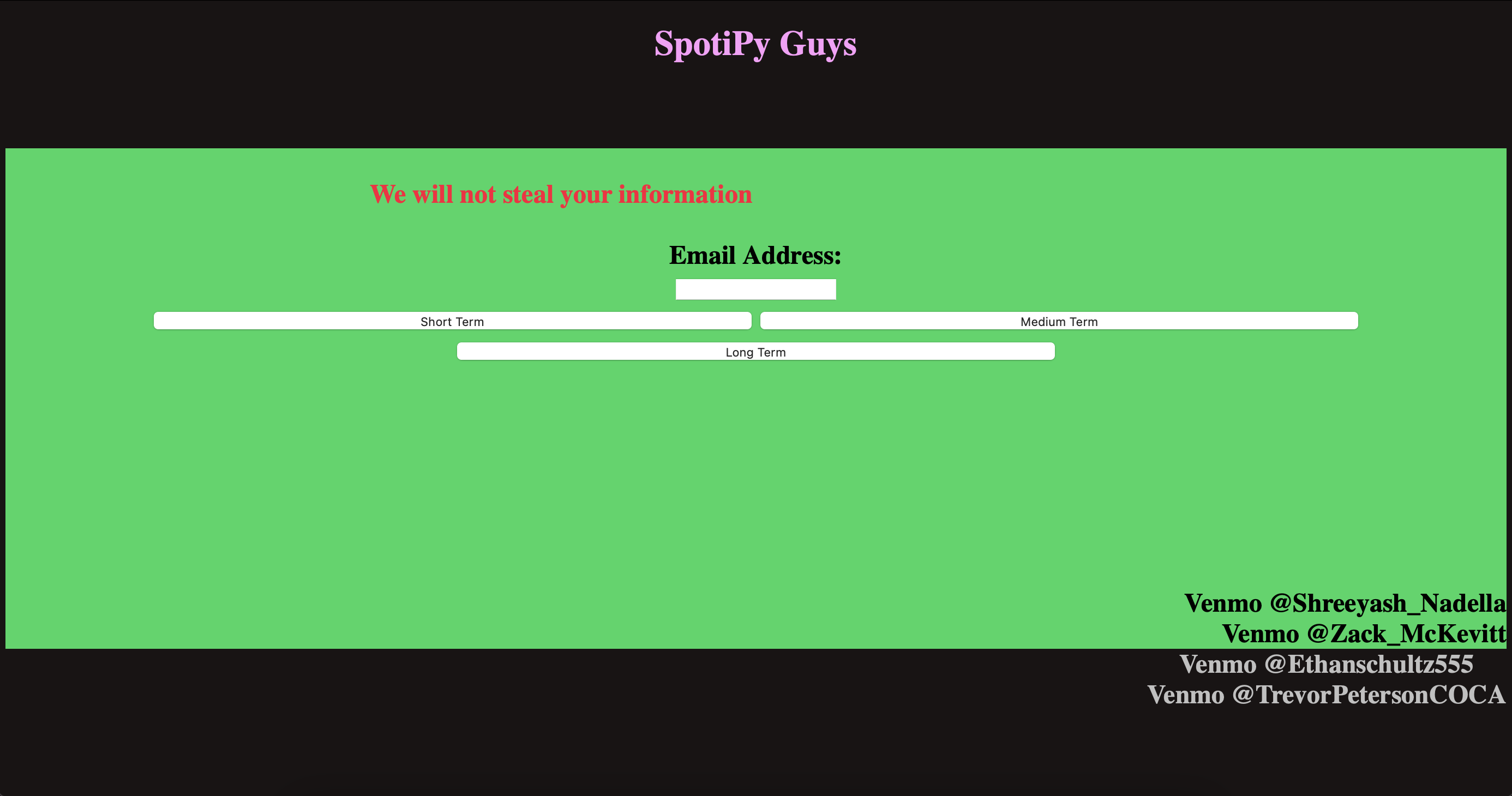 Spotipy Guys | Devpost