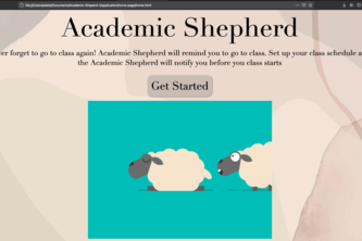 Academic Shepherd | Devpost