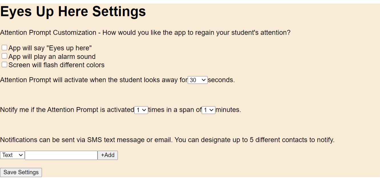 Eyes Up Here | Devpost