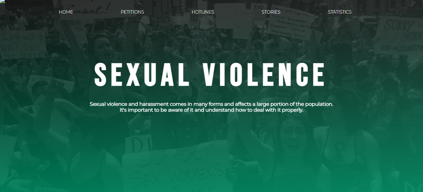 Sexual Violence Awareness | Devpost