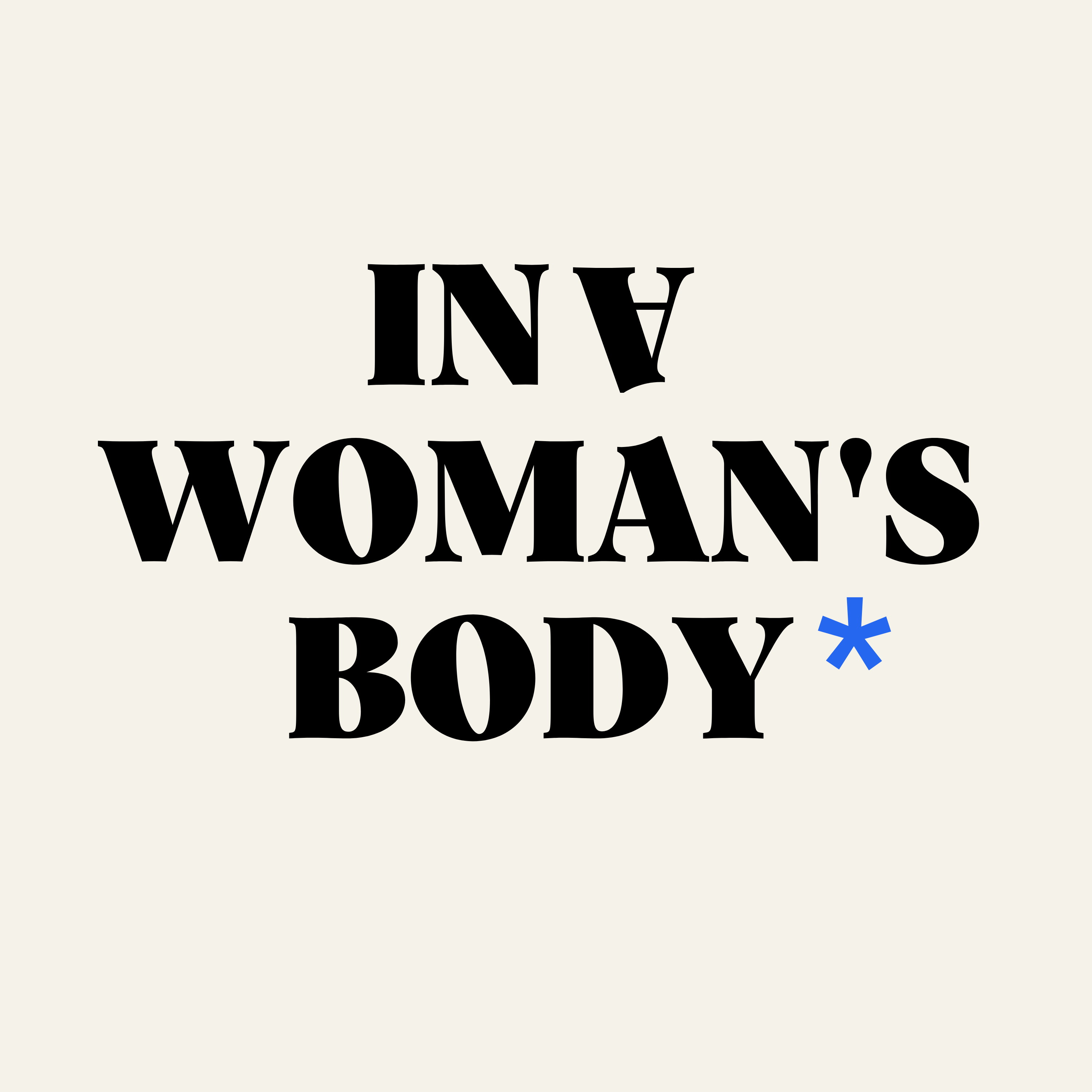 In A Woman's Body | Devpost
