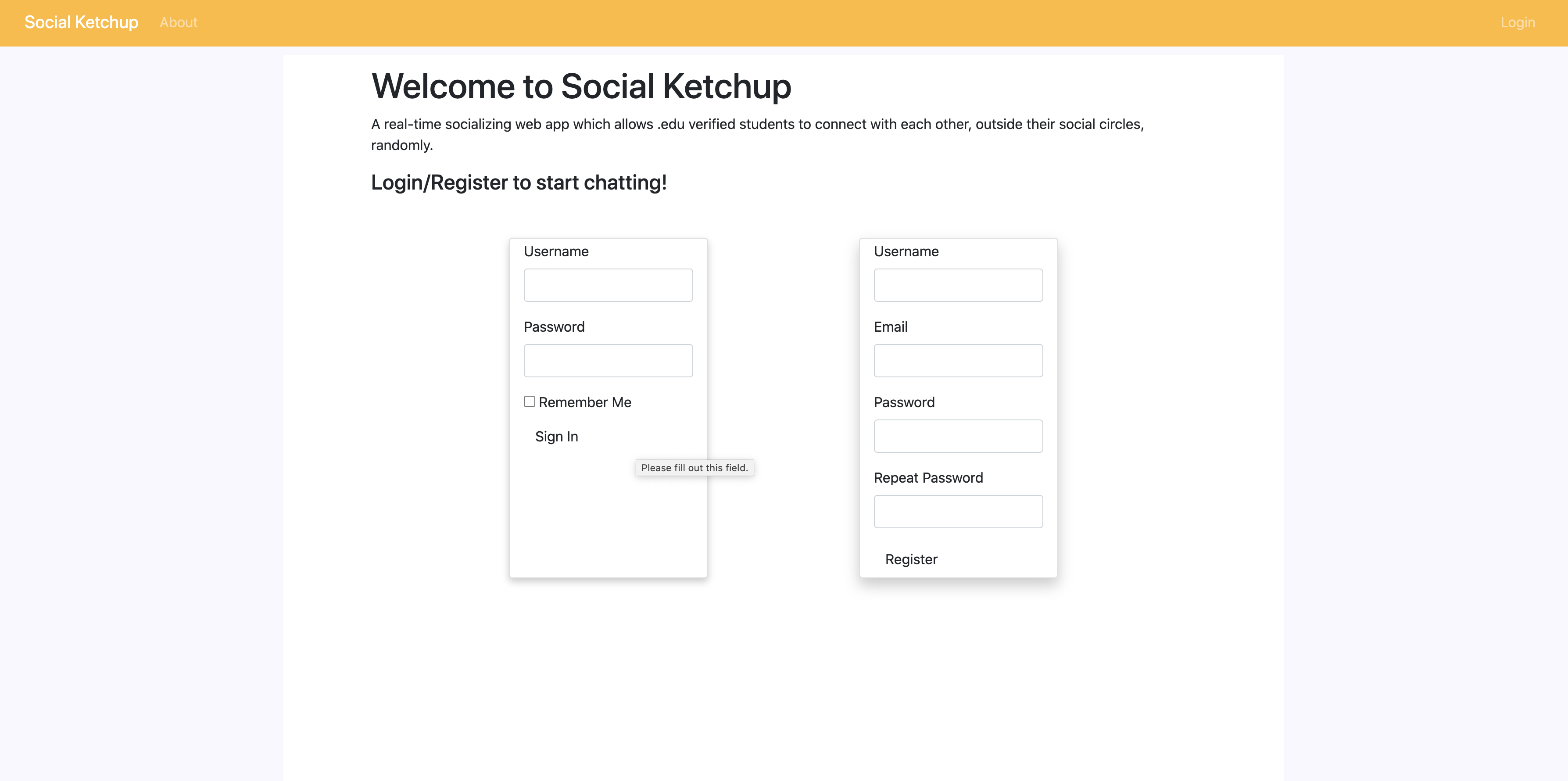 Social Ketchup | Devpost