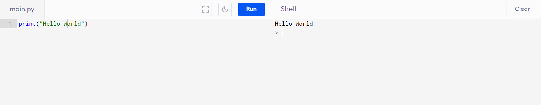 Hello World in new language | Devpost