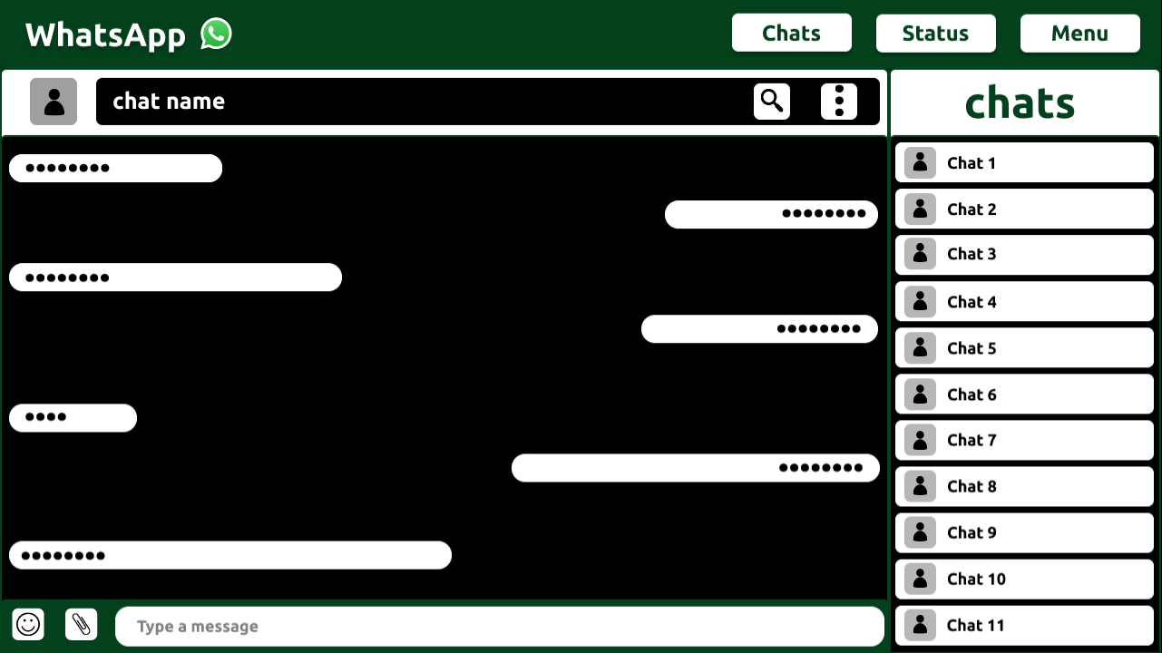 WhatsApp Redesign | Devpost