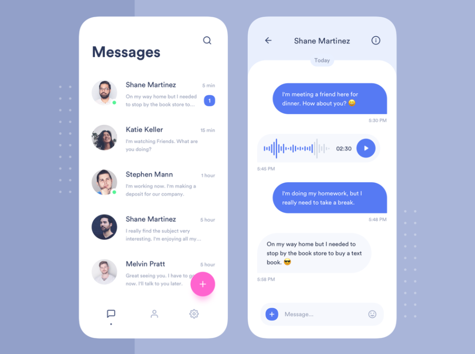 Redesigning SMS app | Devpost