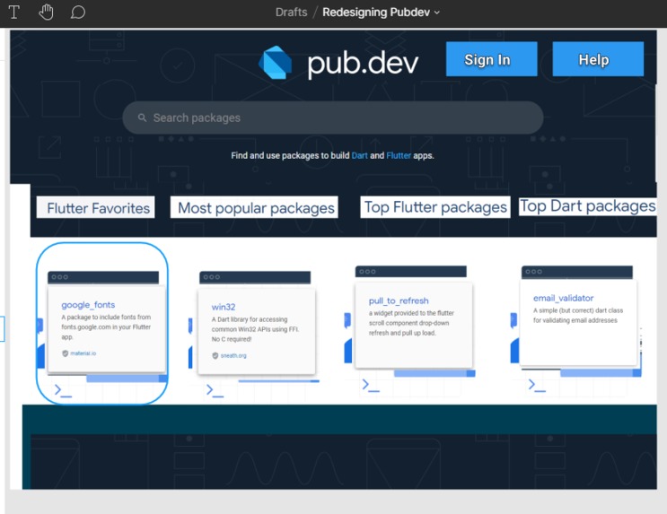 Redesigning my favorite website | Devpost