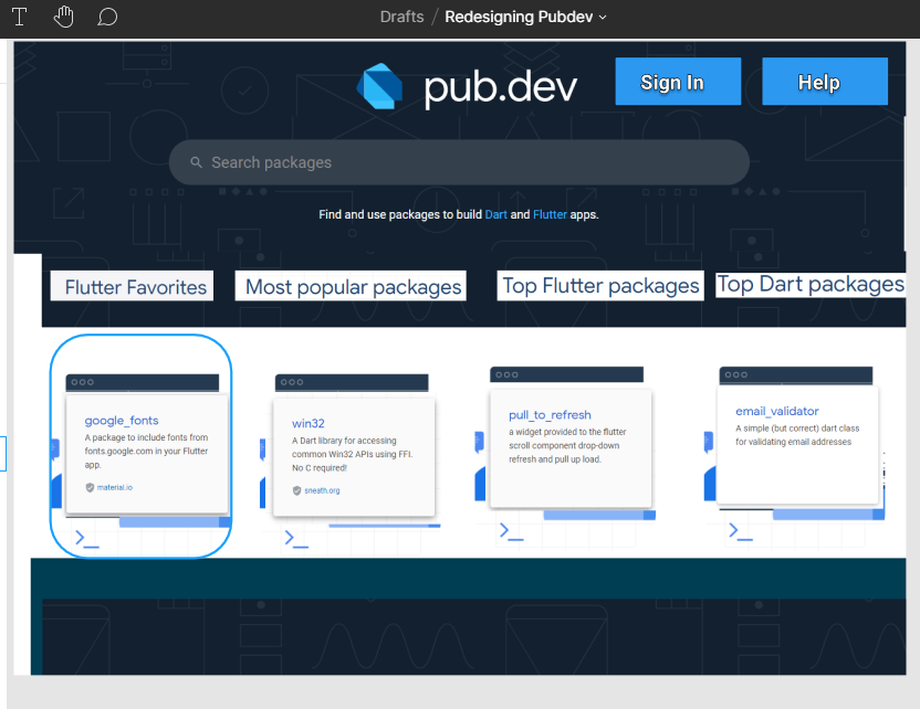 Redesigning my favorite website | Devpost