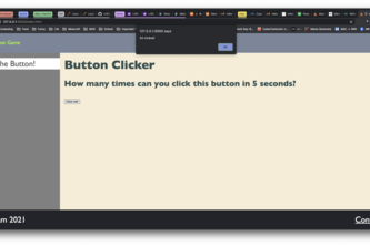 Create a One Button Game | Devpost