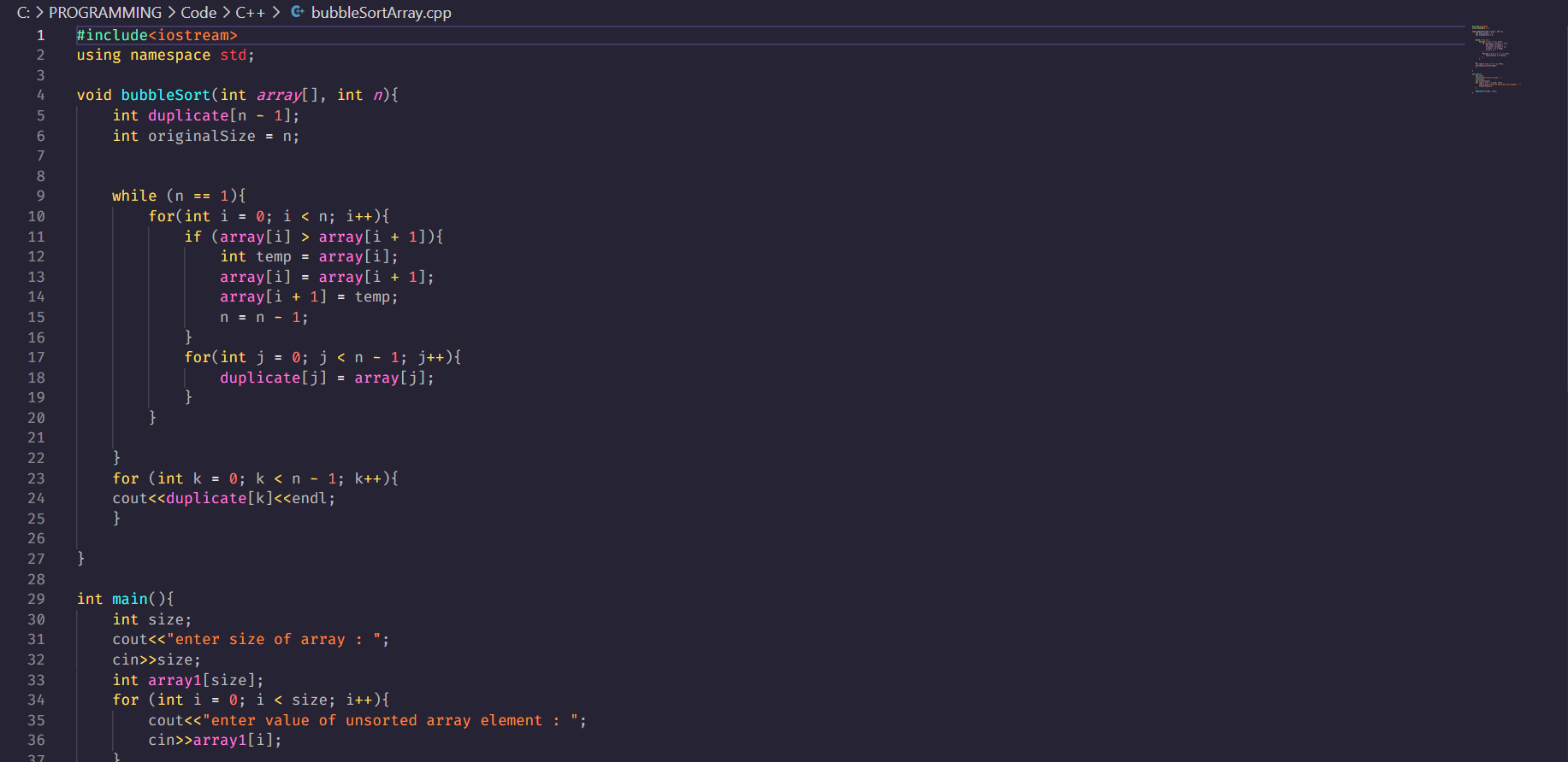 Write Code to Sort a List | Devpost