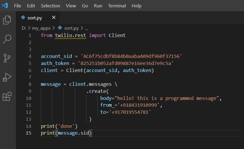 Twilio Demo | Devpost