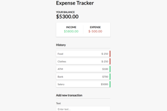 Expense Tracker | Devpost