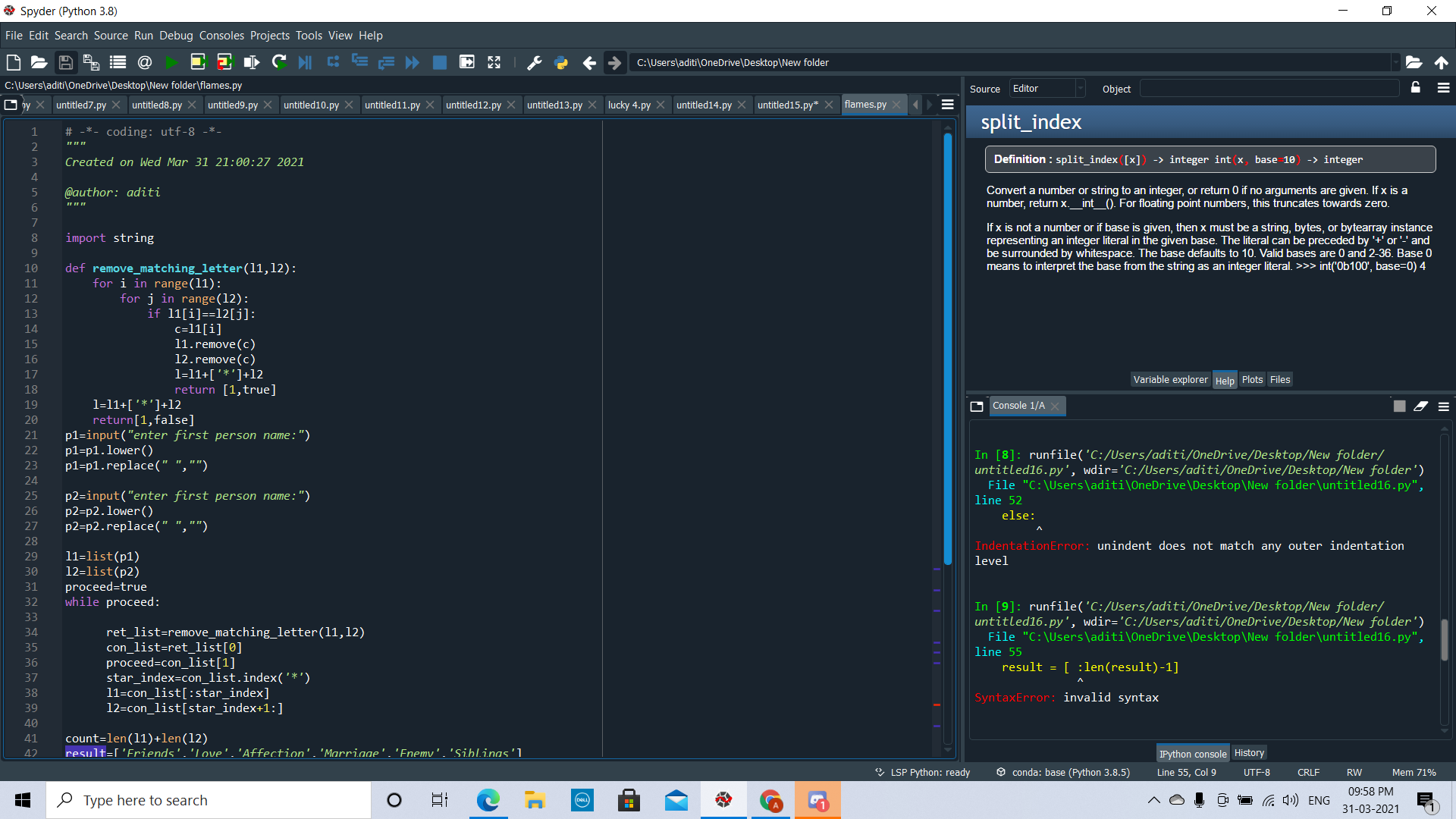 game flames | Devpost