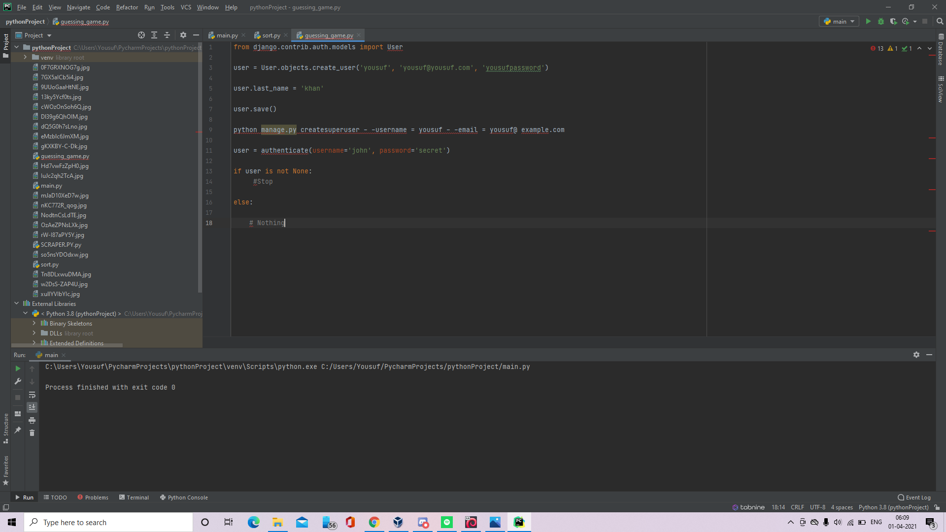 Create an Authorization System | Devpost