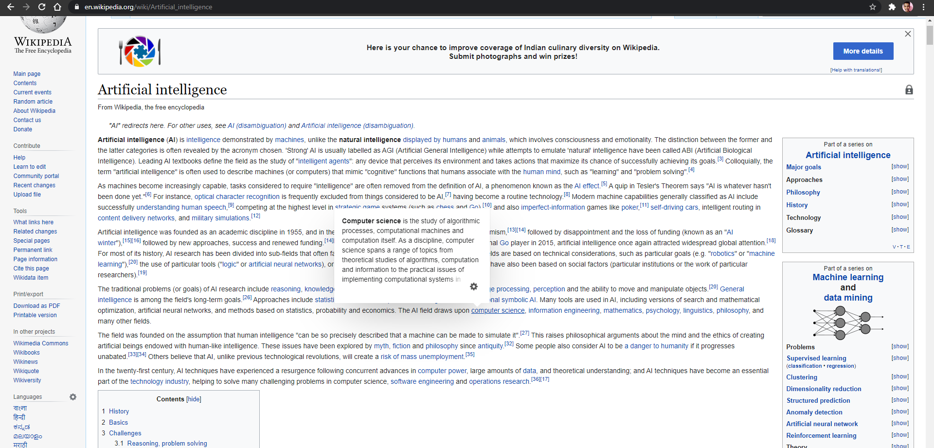 Explore Artificial Inteligence | Devpost