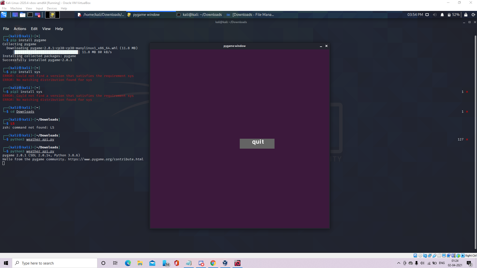 Create a One Button Game | Devpost