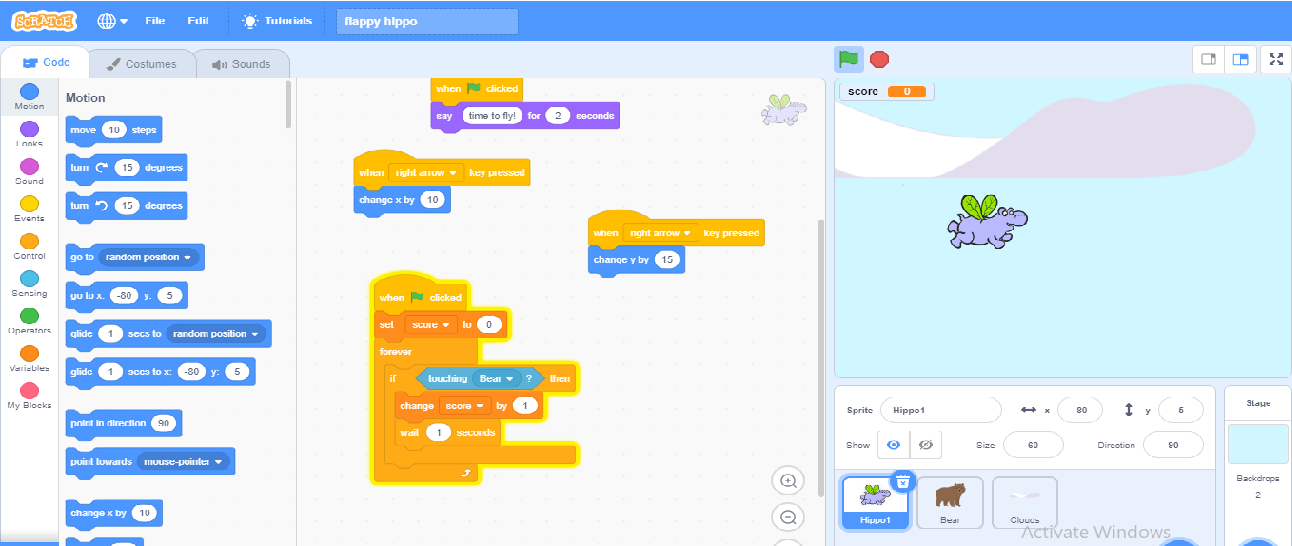 Create on button game | Devpost