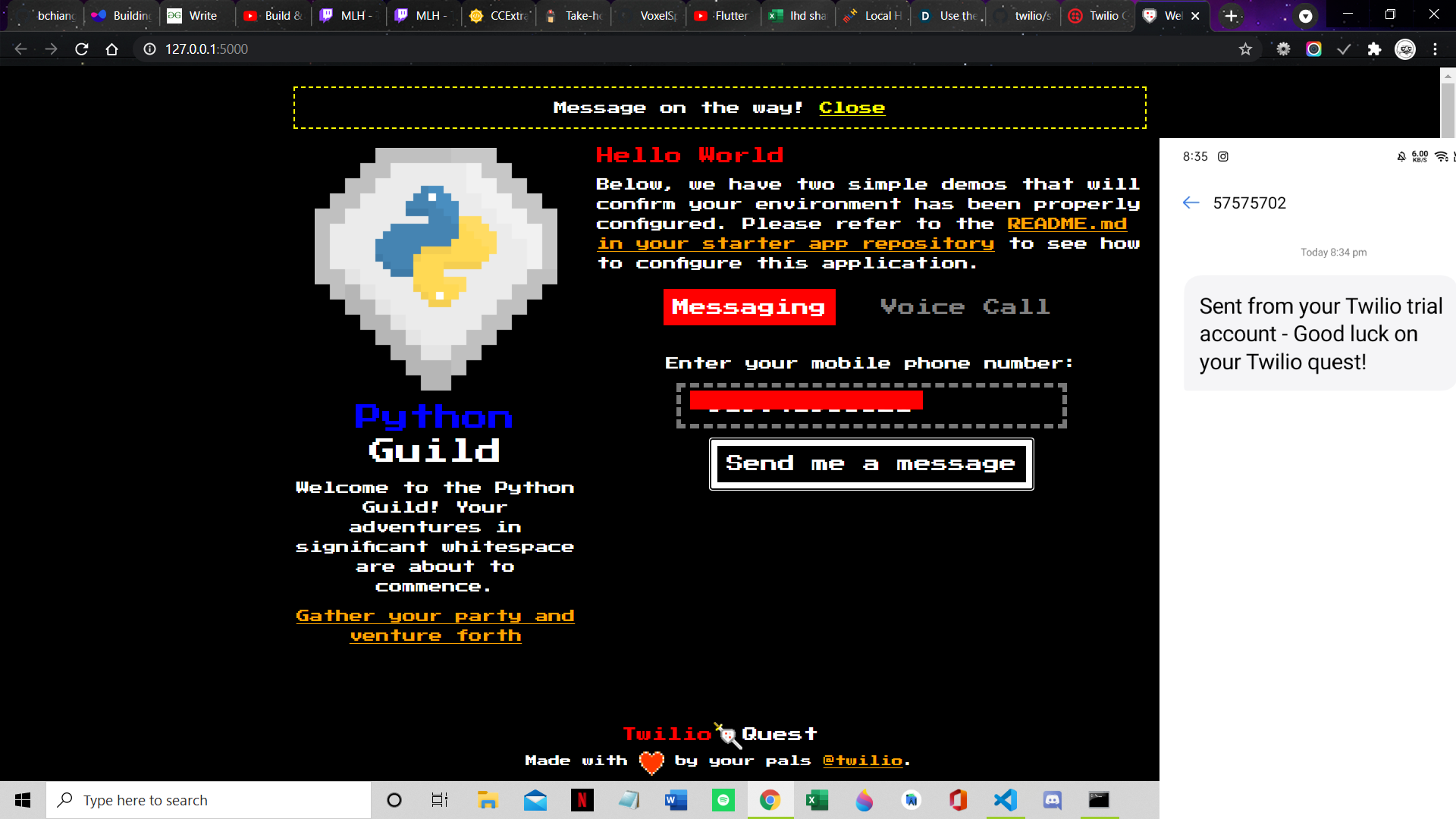 Tutorial App | Devpost