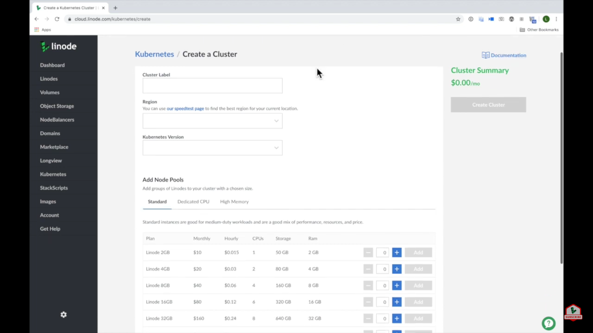 Complete Any Linode Youtube Tutorial Devpost